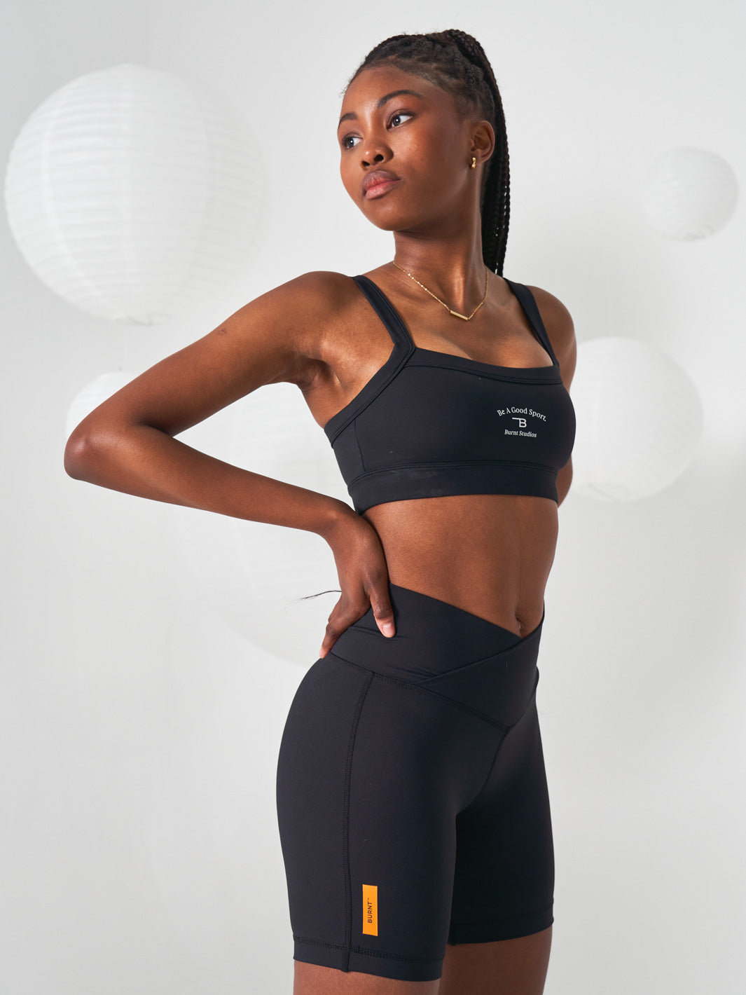 Burnt Activewear | Core Shorts - Black – Burnt Studios UK
