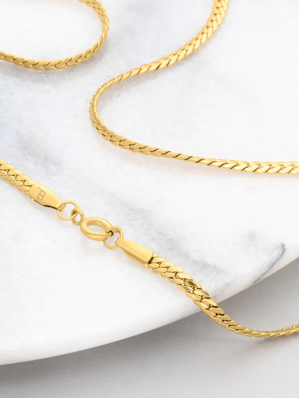 Burnt Active Jewellery | Fine Strand Chain Necklace – Burnt Studios UK